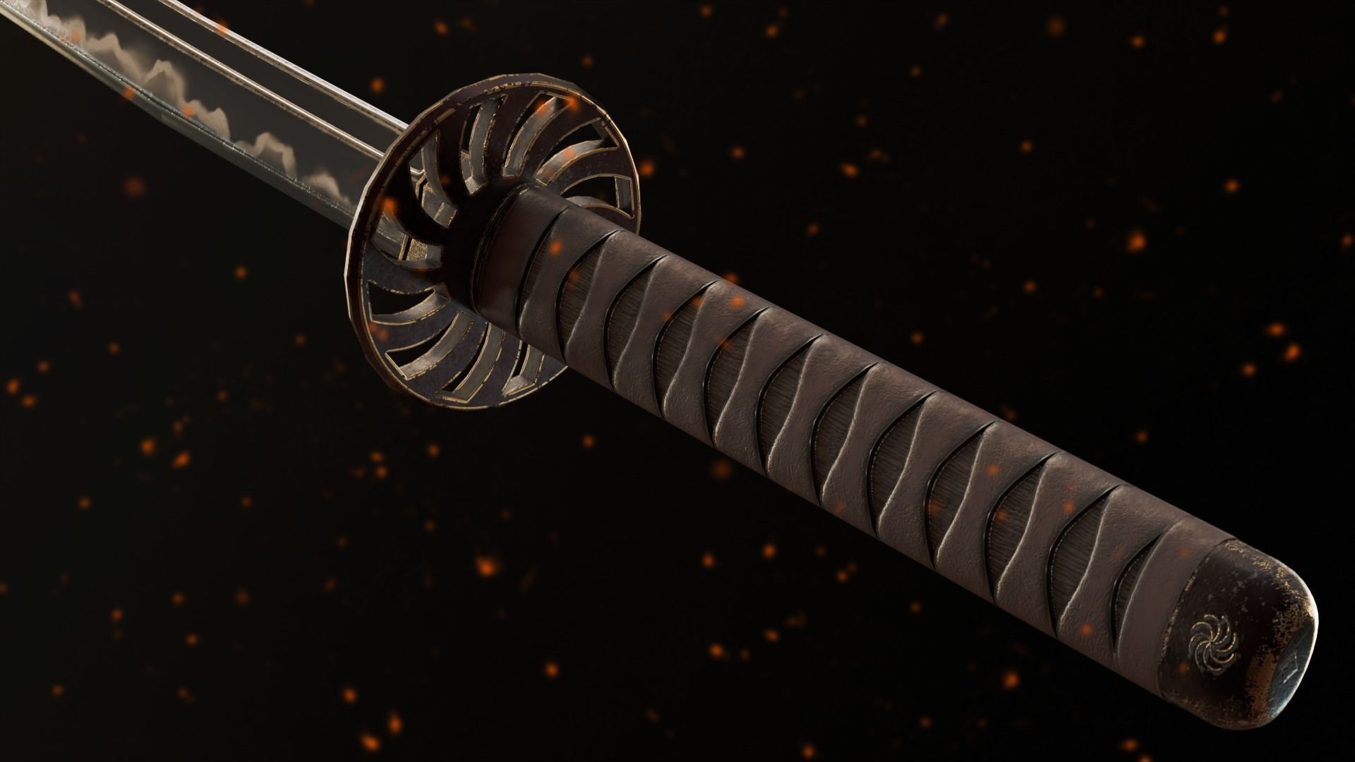 3D model Katana Game Ready Asset VR / AR / low-poly | CGTrader