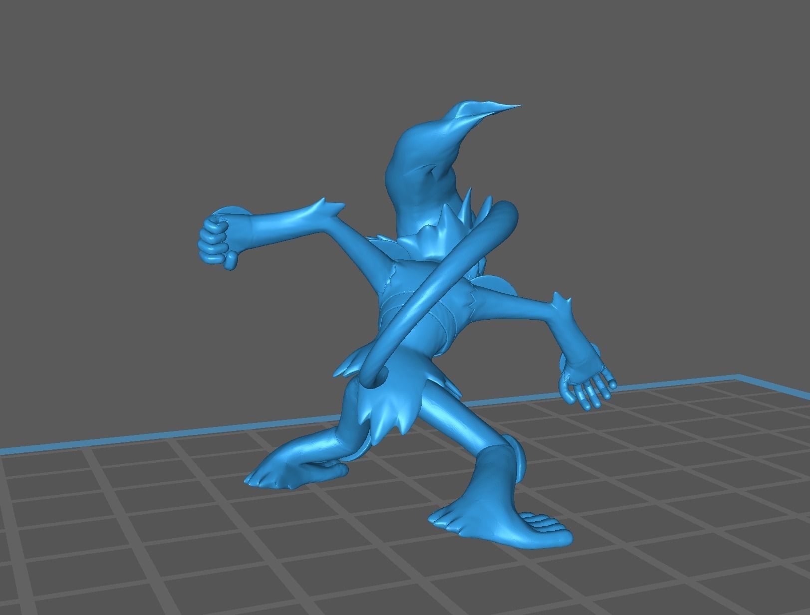 Infernape pokemon 3D print model 3D model 3D printable | CGTrader