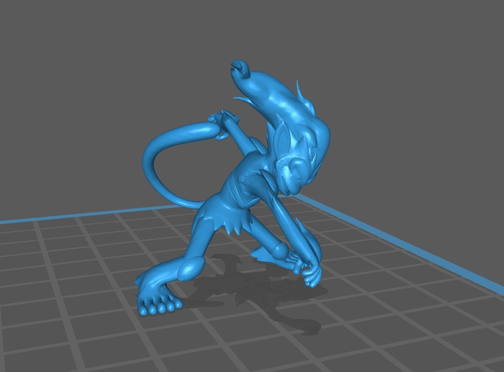 Infernape pokemon 3D print model 3D model 3D printable | CGTrader