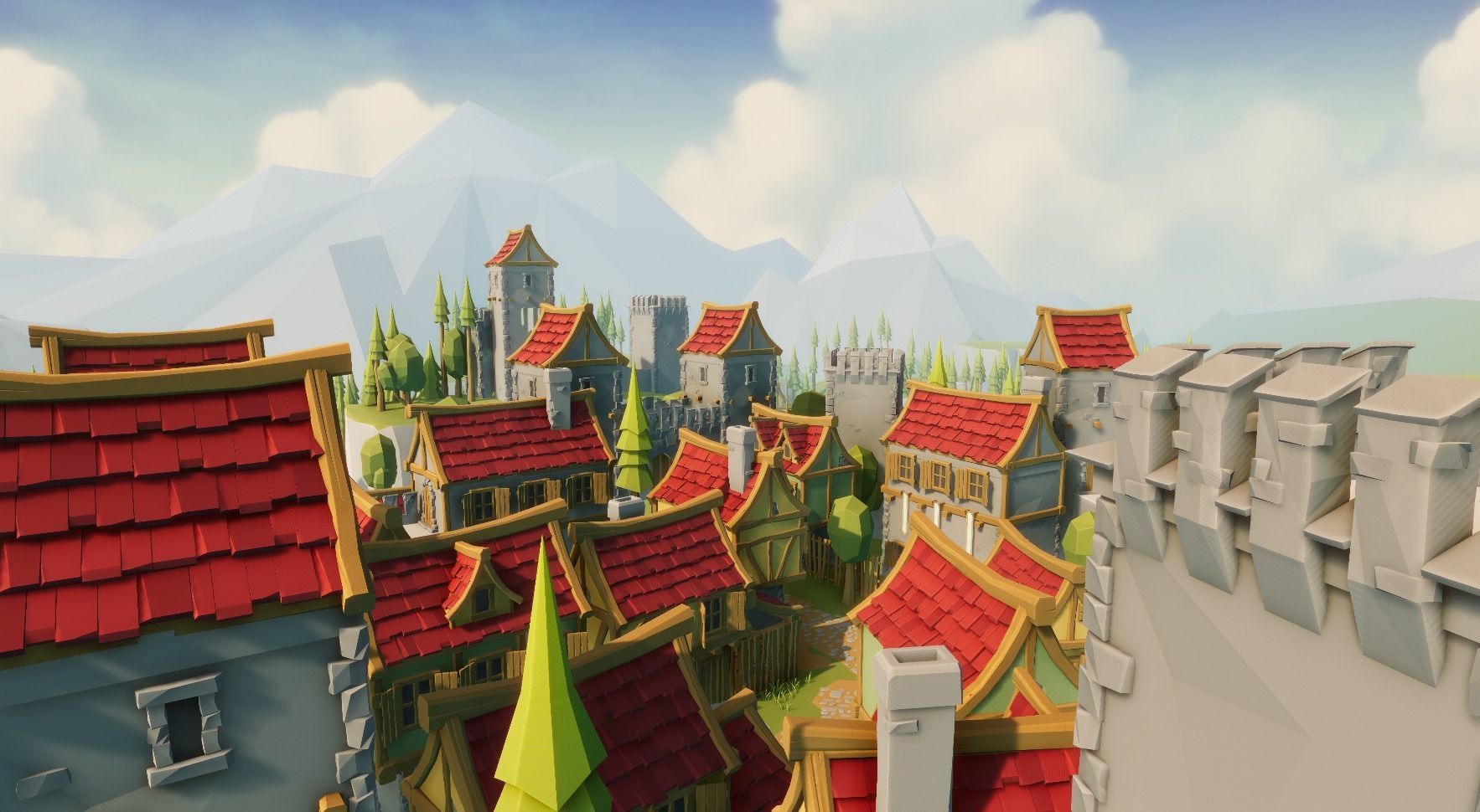 3D model Medieval Modular Pack for Unity VR / AR / low-poly | CGTrader