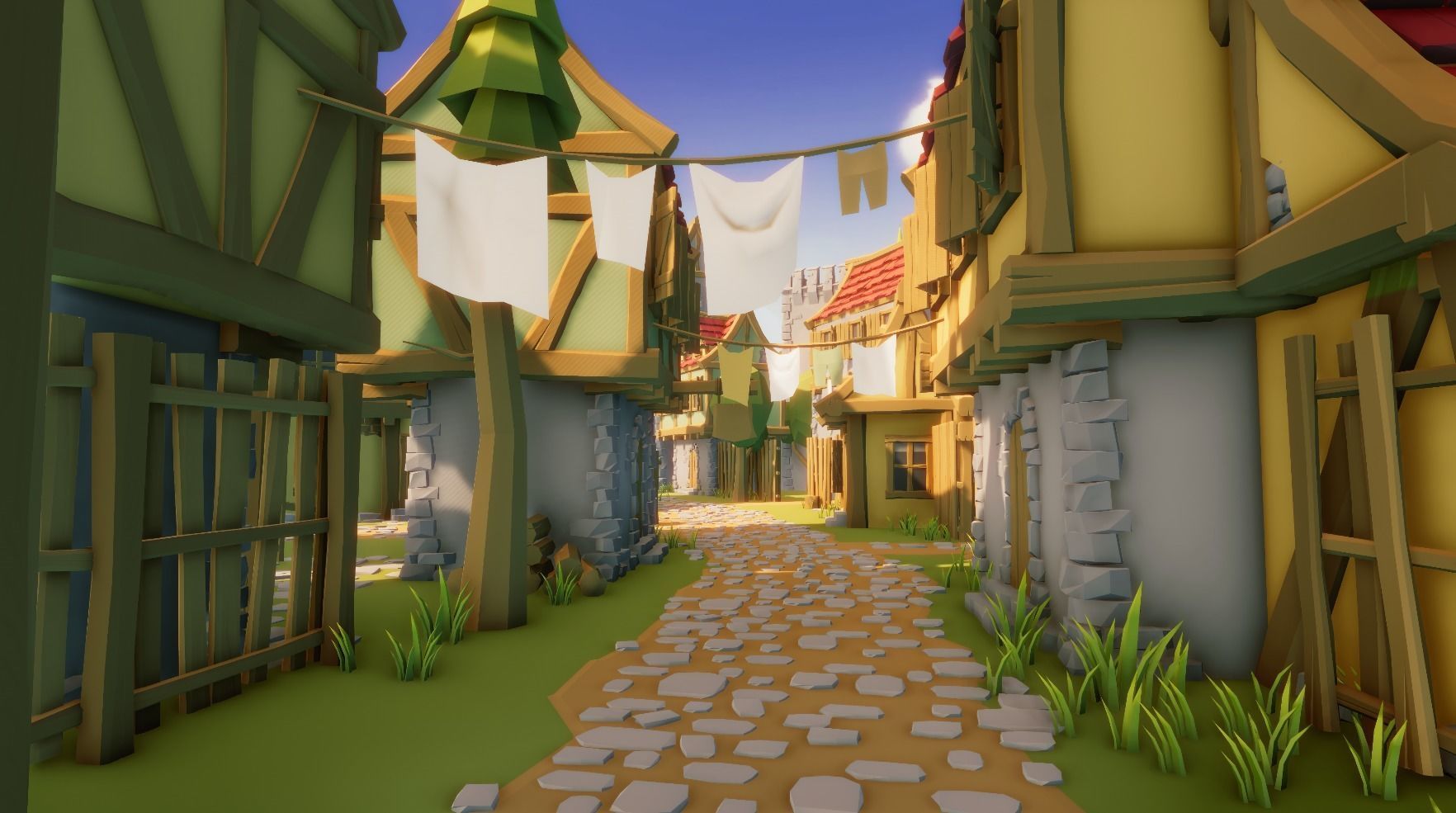 3D model Medieval Modular Pack for Unity VR / AR / low-poly | CGTrader
