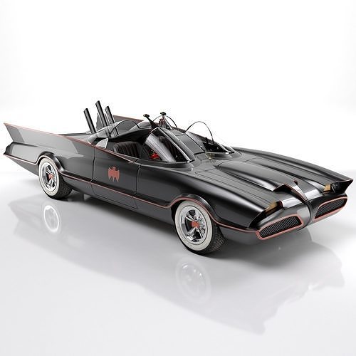 Batmobile 1966 3D model | CGTrader