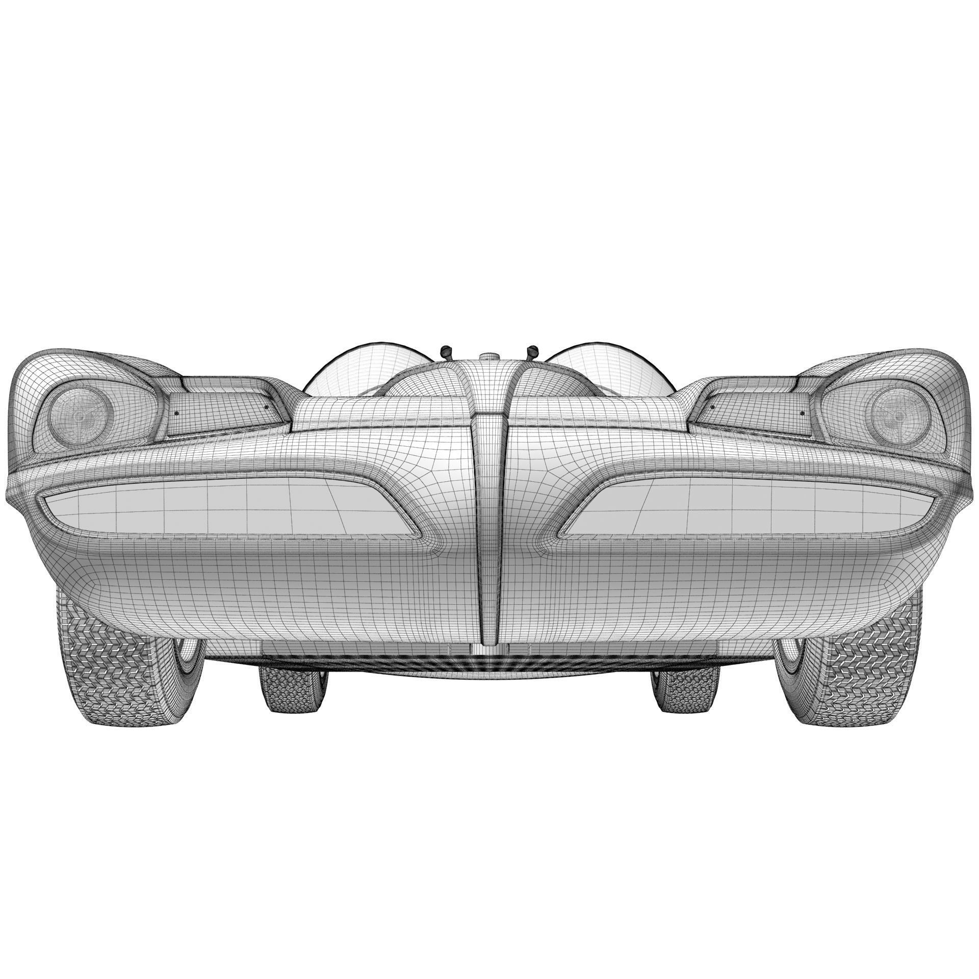 Batmobile 1966 3D model | CGTrader