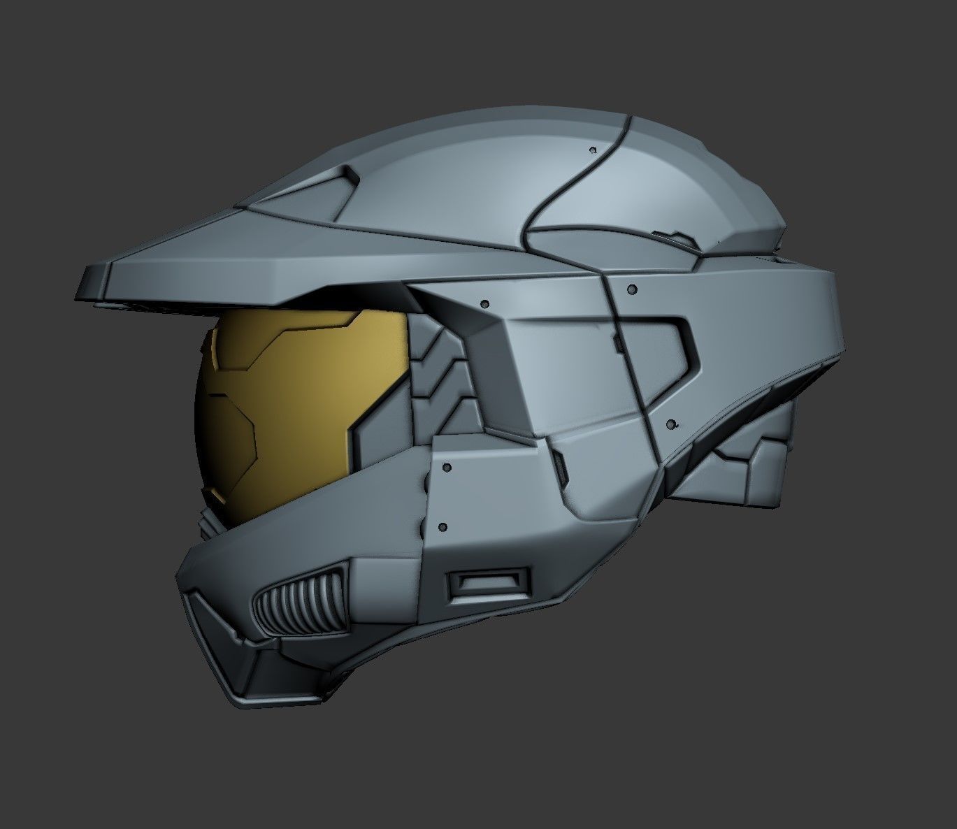 MKVI helmet 3D print file 3D model 3D printable | CGTrader