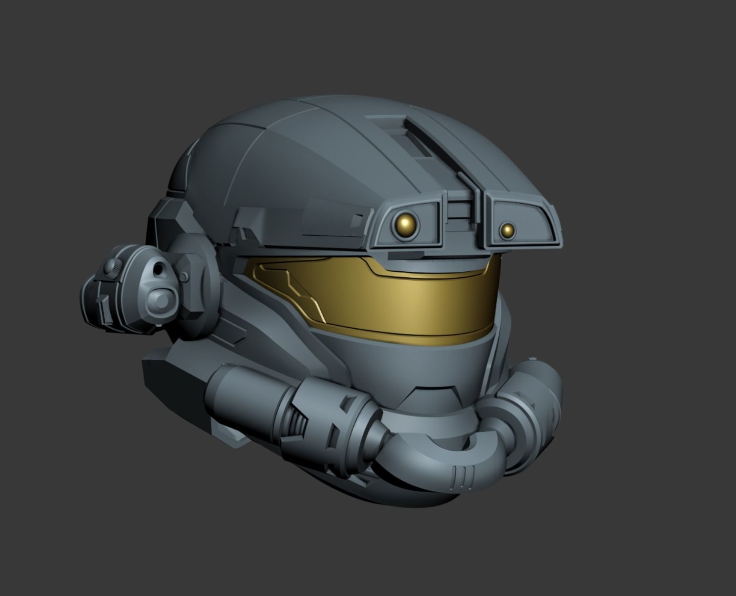 Scout helmet 3D print file 3D model 3D printable | CGTrader