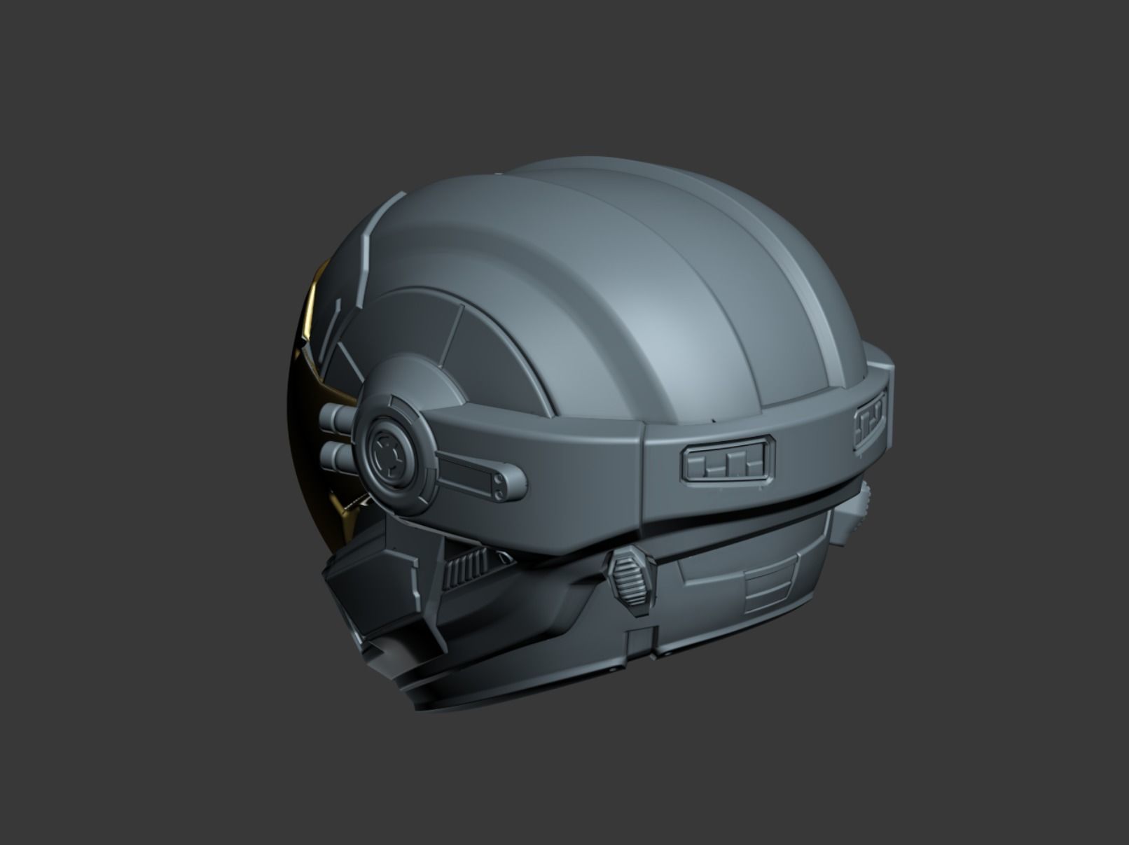 Security helmet 3D print file 3D model 3D printable | CGTrader