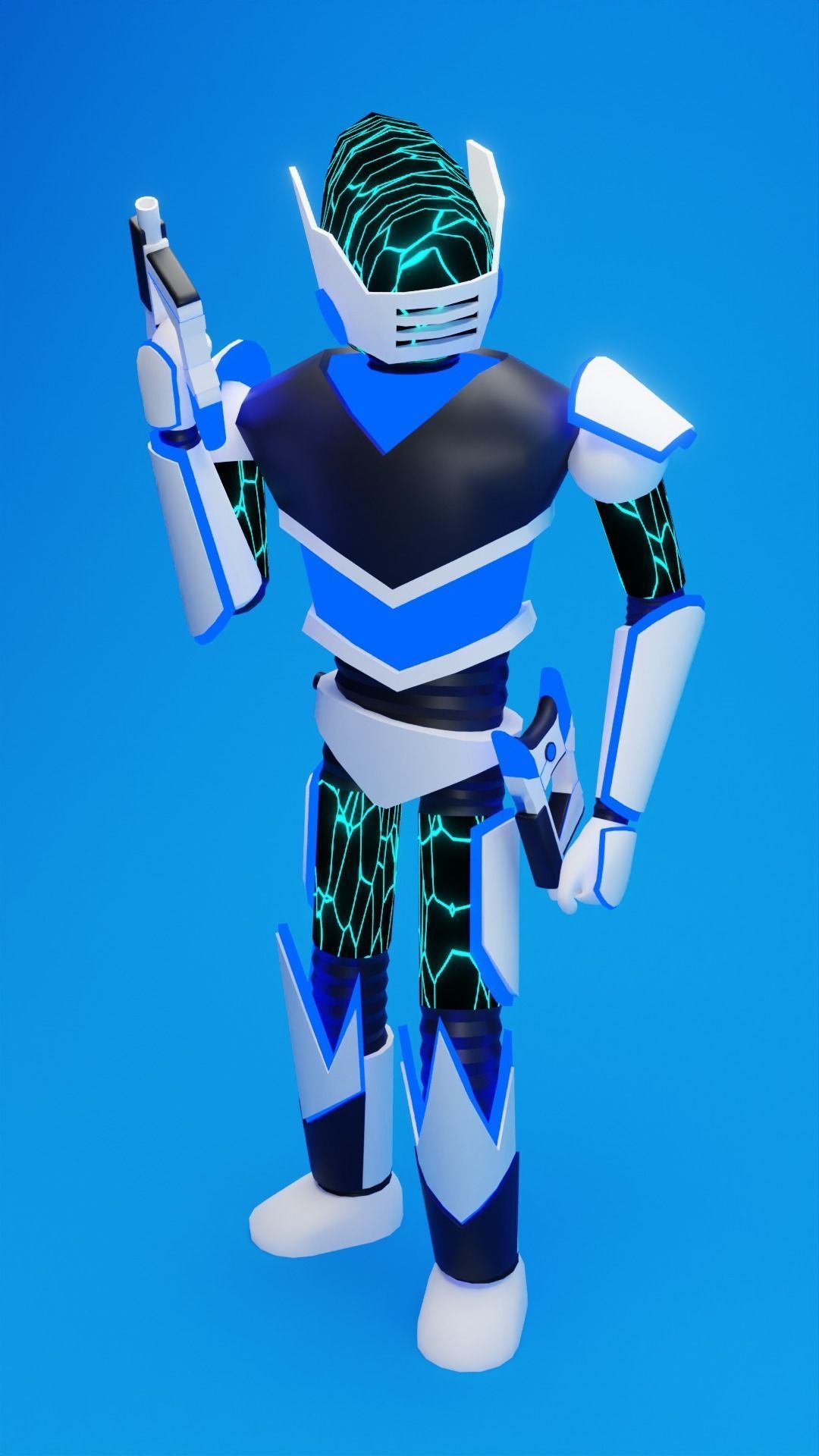 Low Poly Robot free VR / AR / low-poly 3D model | CGTrader
