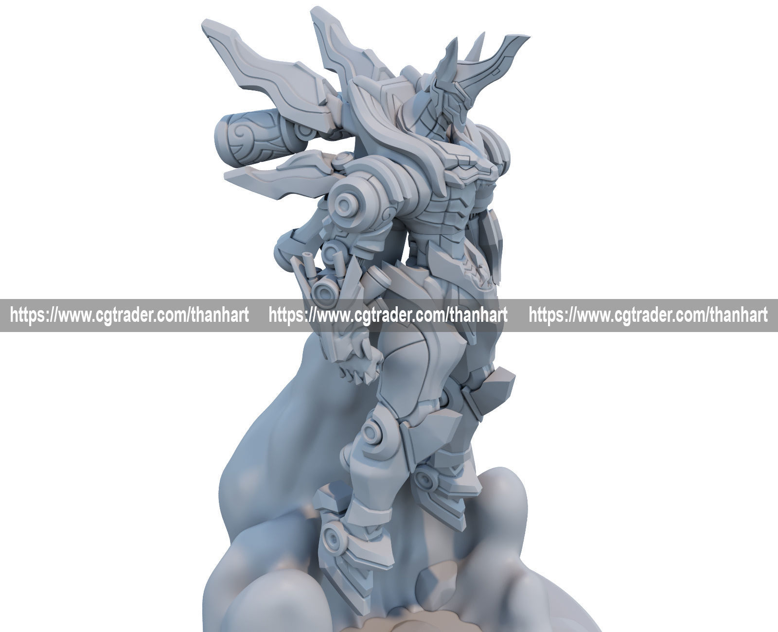 Sett Mecha Kingdom 3D print model League of Legends 3D model 3D ...