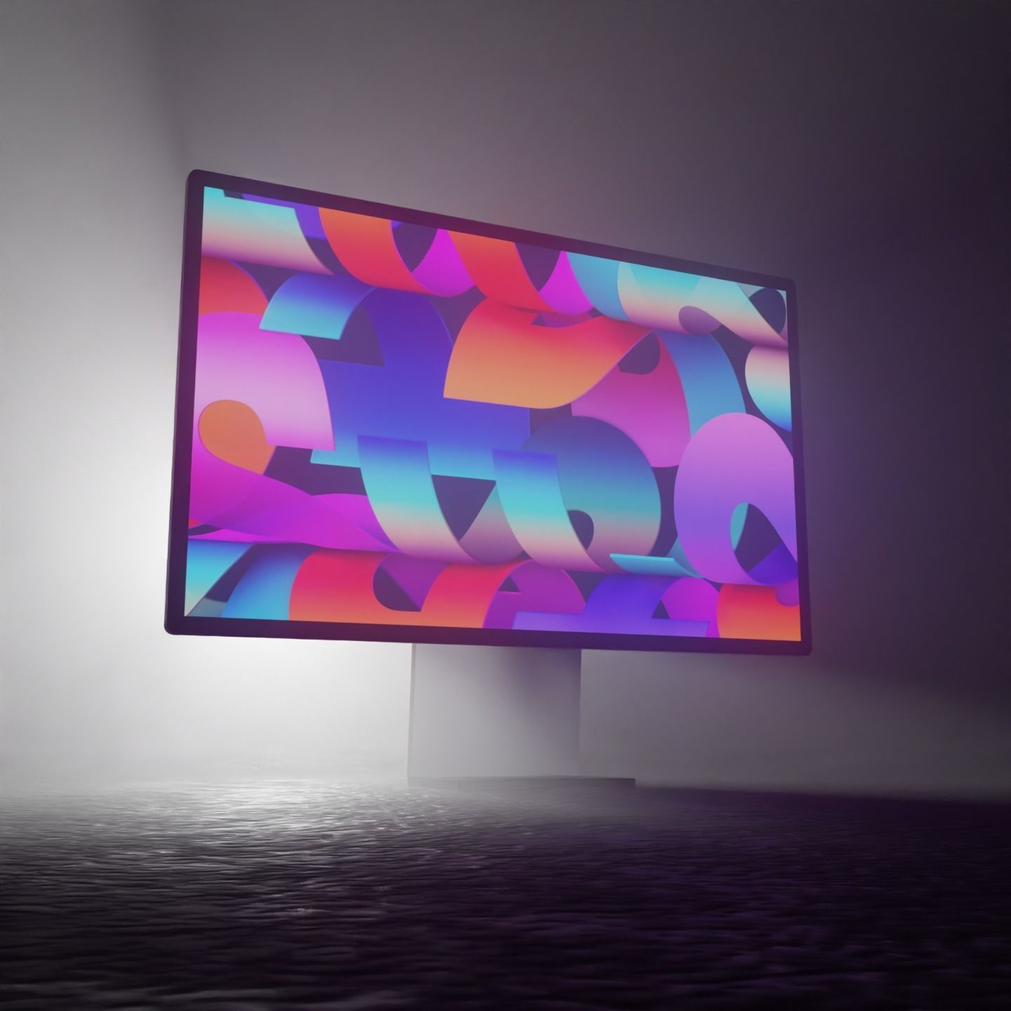 Apple Mac Studio Display free 3D model rigged | CGTrader