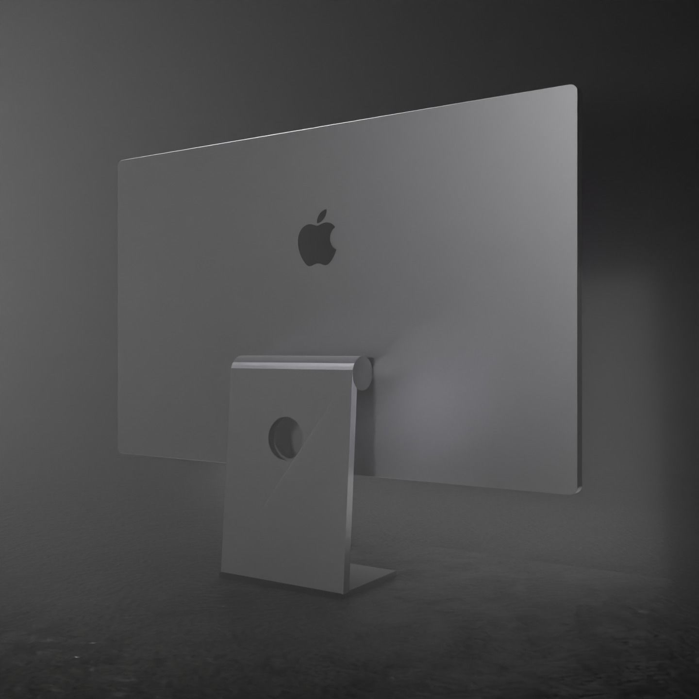 Apple Mac Studio Display free 3D model rigged | CGTrader