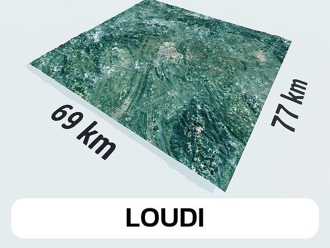 Loudi China City Landscape 3D Model 3D model | CGTrader