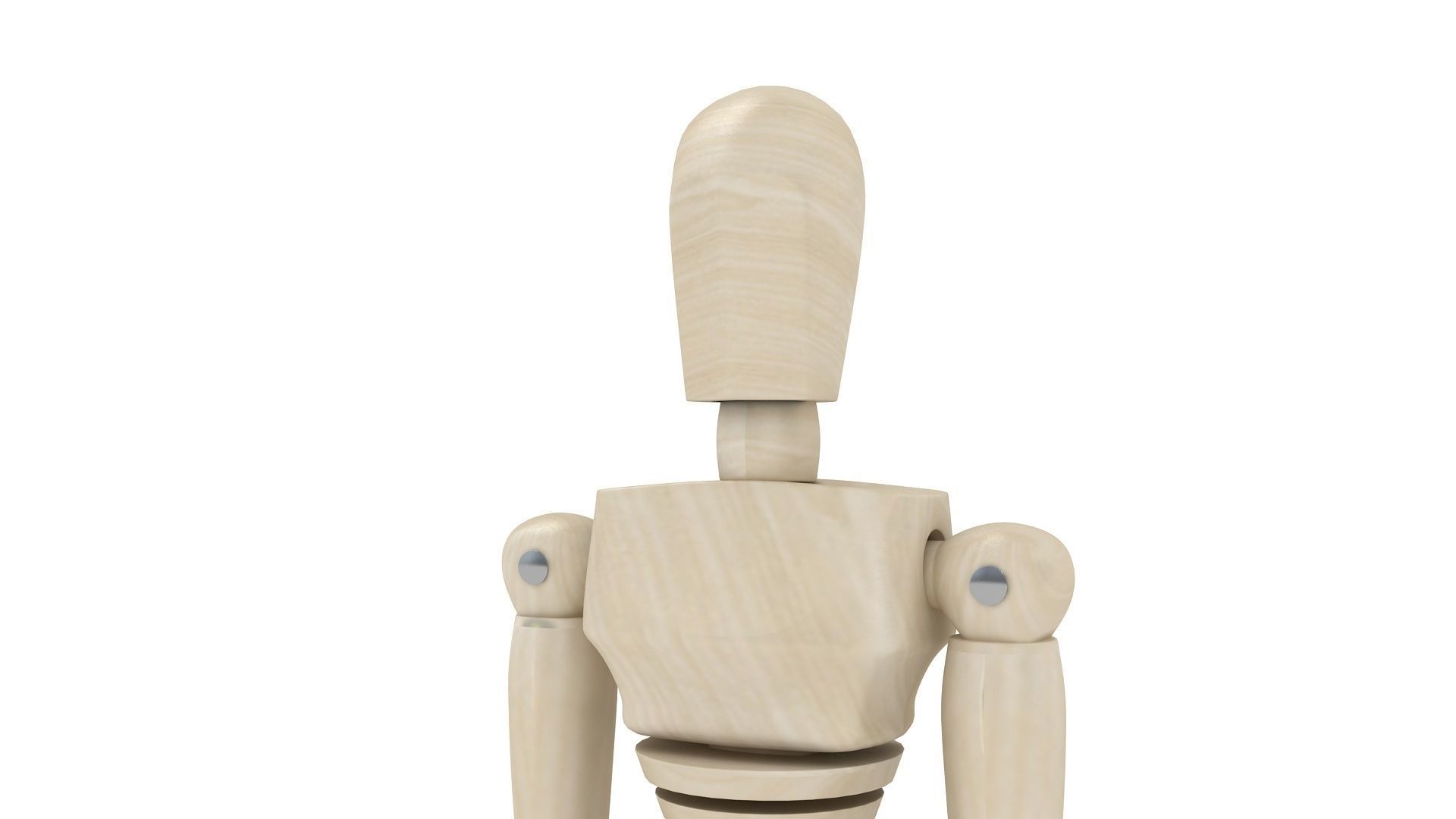 Wooden Manikin 3D model | CGTrader