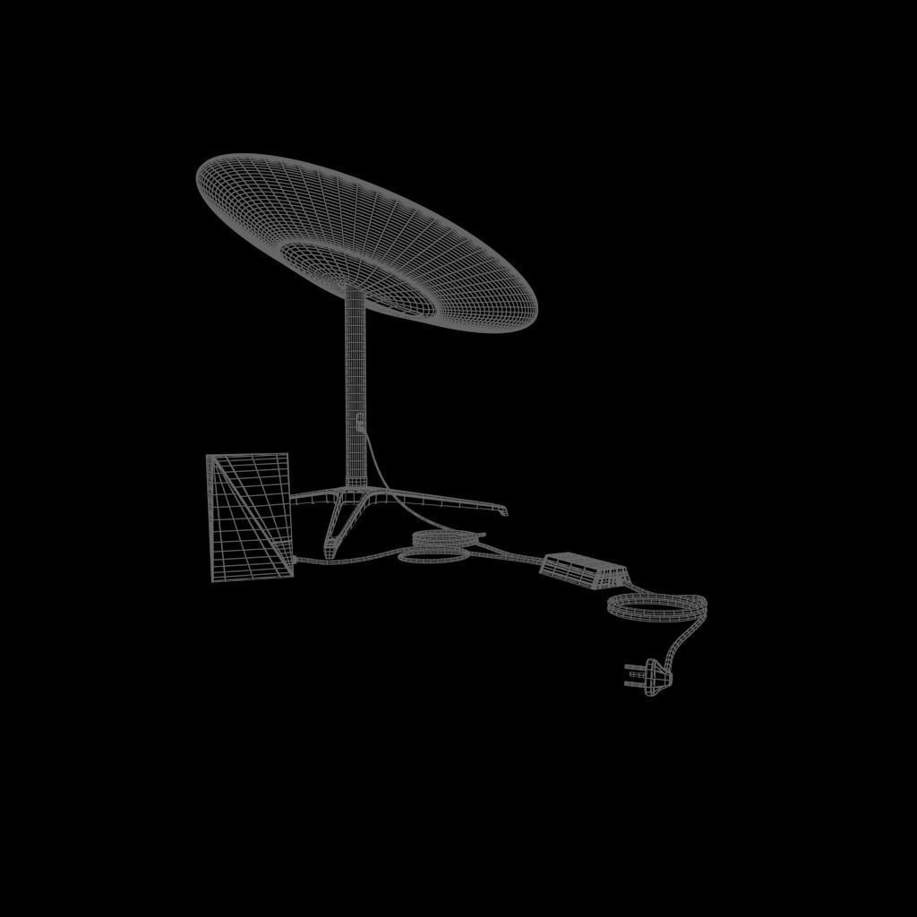 3D model Starlink Dish and Router 3D model VR / AR / low-poly | CGTrader