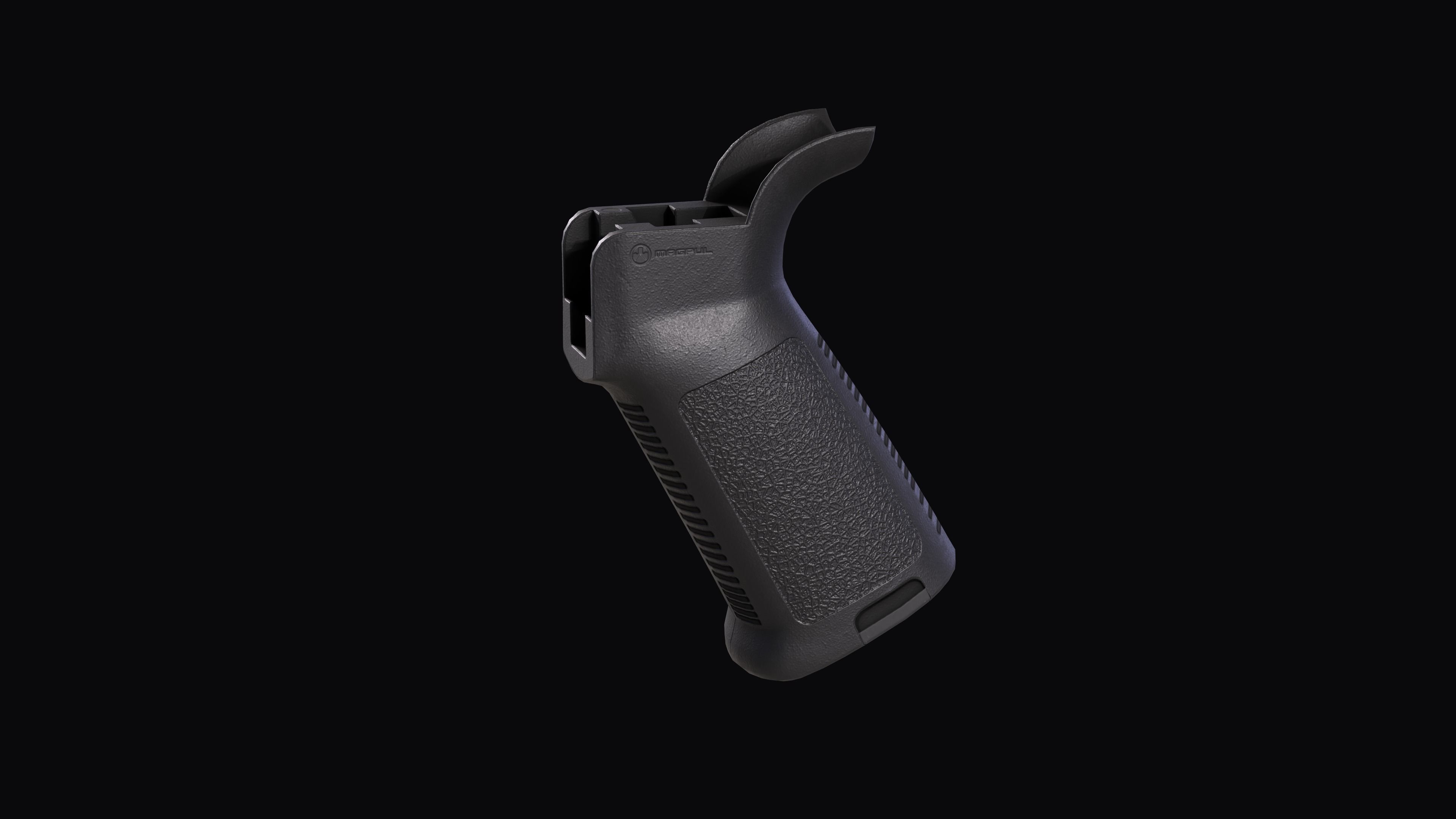 3D model Magpul MOE pistol grip ar15 m4 VR / AR / low-poly | CGTrader