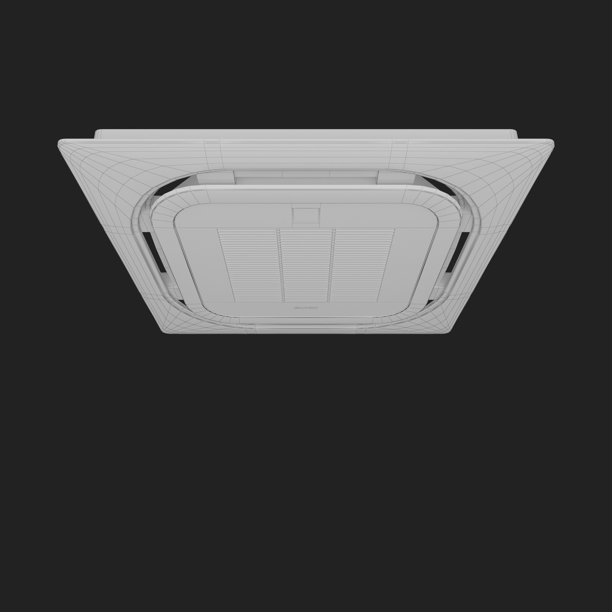 Celling Air Conditioner 1 3D model | CGTrader