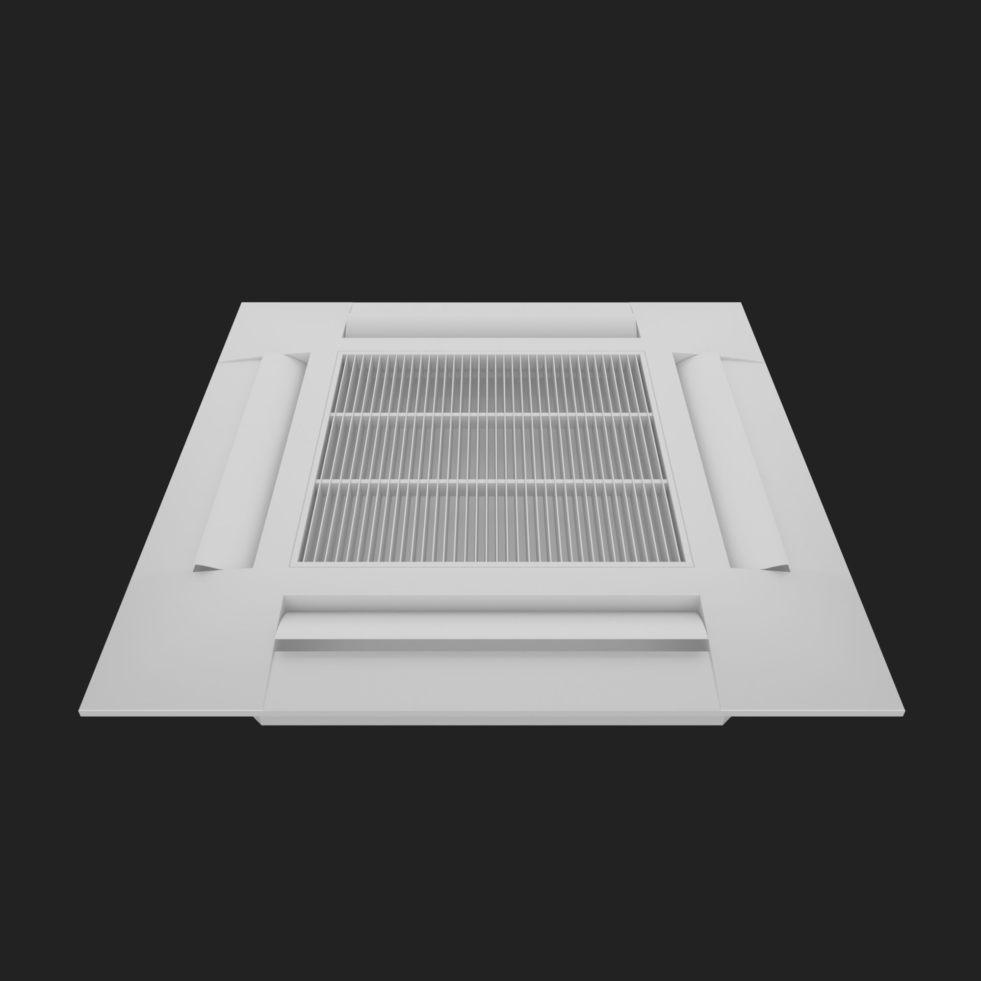 Celling Air Conditioner 5 3D model | CGTrader