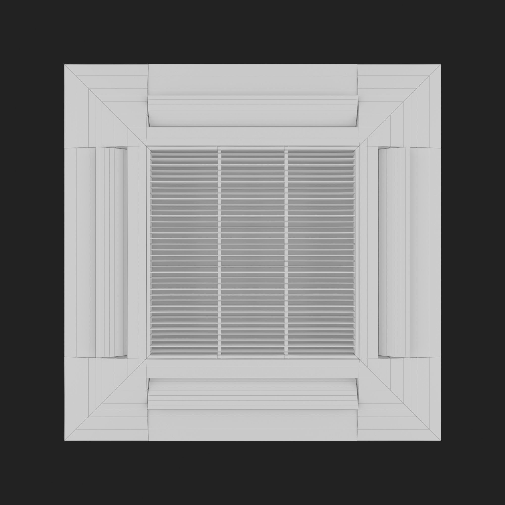 Celling Air Conditioner 5 3D model | CGTrader