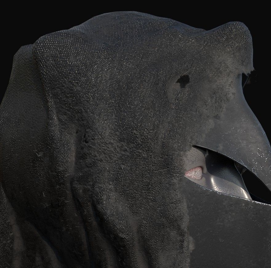 3D model Knight armor head VR / AR / low-poly | CGTrader