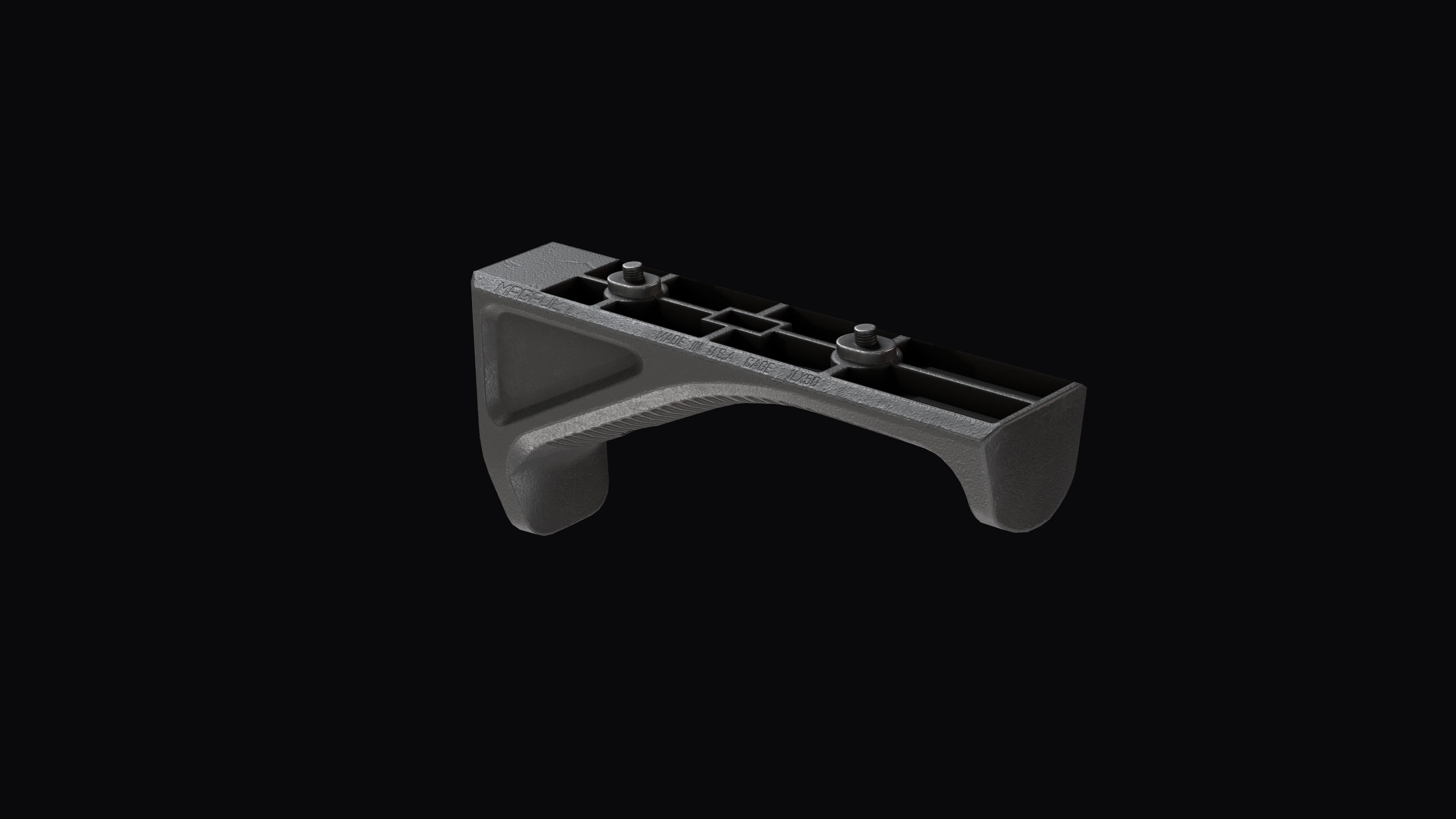 3D model Fore grip Magpul AFG Angled M-Lok System VR / AR / low-poly ...