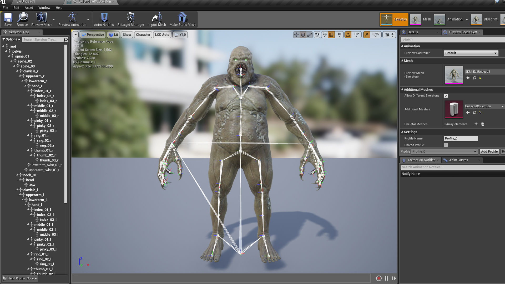 3D Model Collection Evil Undead Pack VR / AR / low-poly | CGTrader