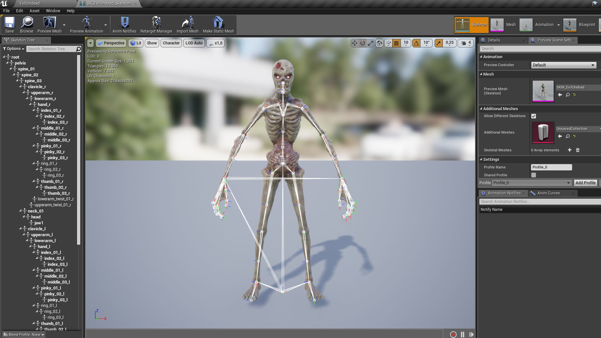 Evil Undead Pack 3D Model Collection | CGTrader