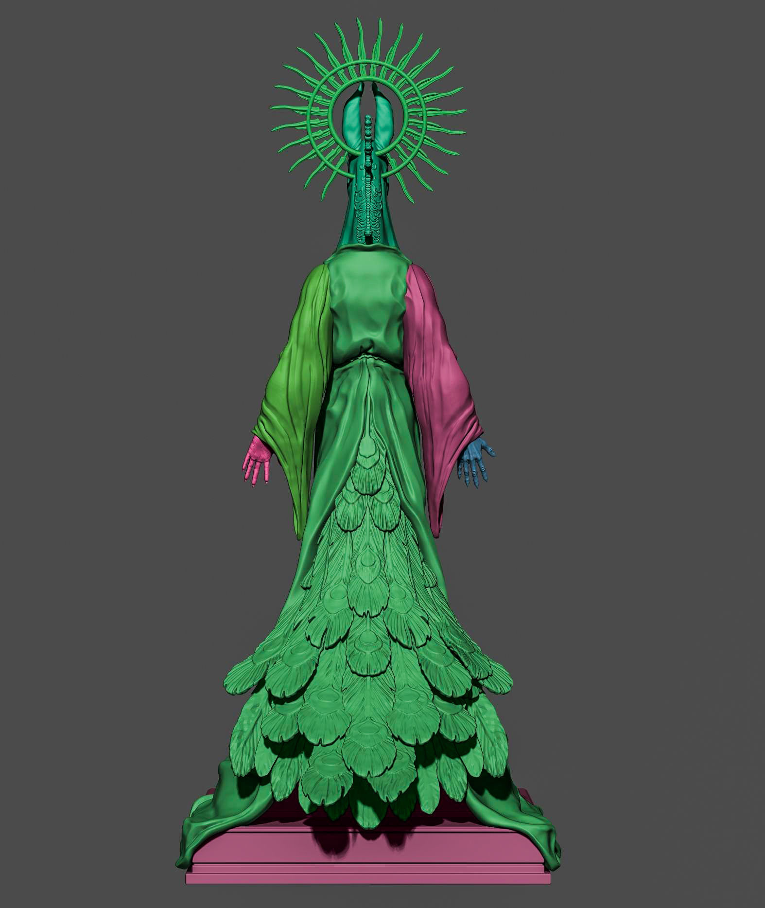 Adramelech demon 3D model 3D printable | CGTrader