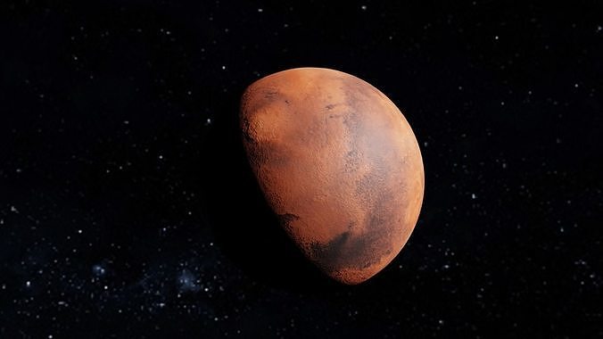 red planet free 3D model | CGTrader