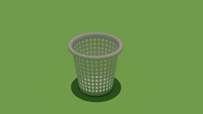 Trash bin free VR / AR / low-poly 3D model | CGTrader