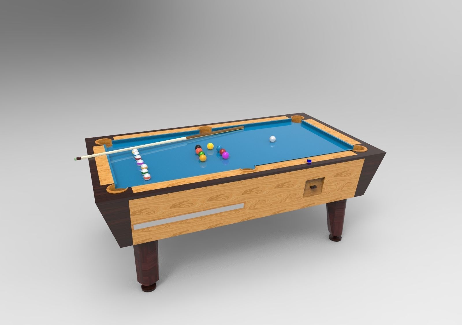 Billiard table 3D model | CGTrader