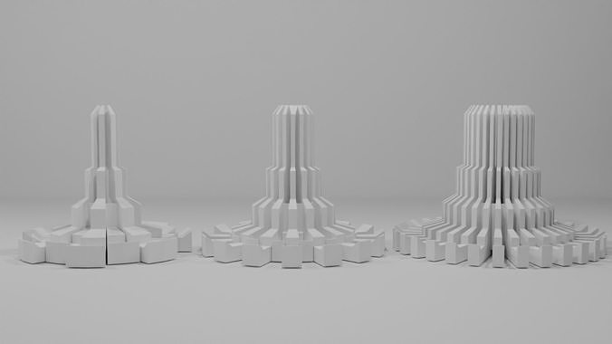 Abstract Geometry Decor V9 3D model 3D model 3D model | CGTrader