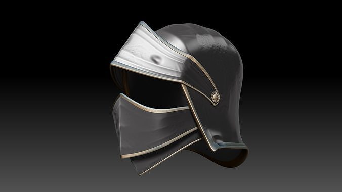 Helmet Armor Detailed Sculpt Project 3D model | CGTrader