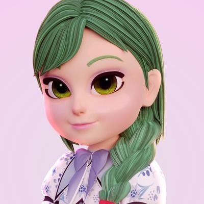 3D model Little Girl - Fully Rigged VR / AR / low-poly | CGTrader