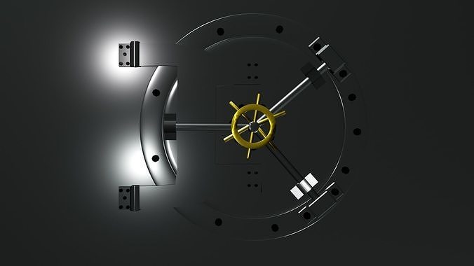 vault opening animation free 3D model | CGTrader