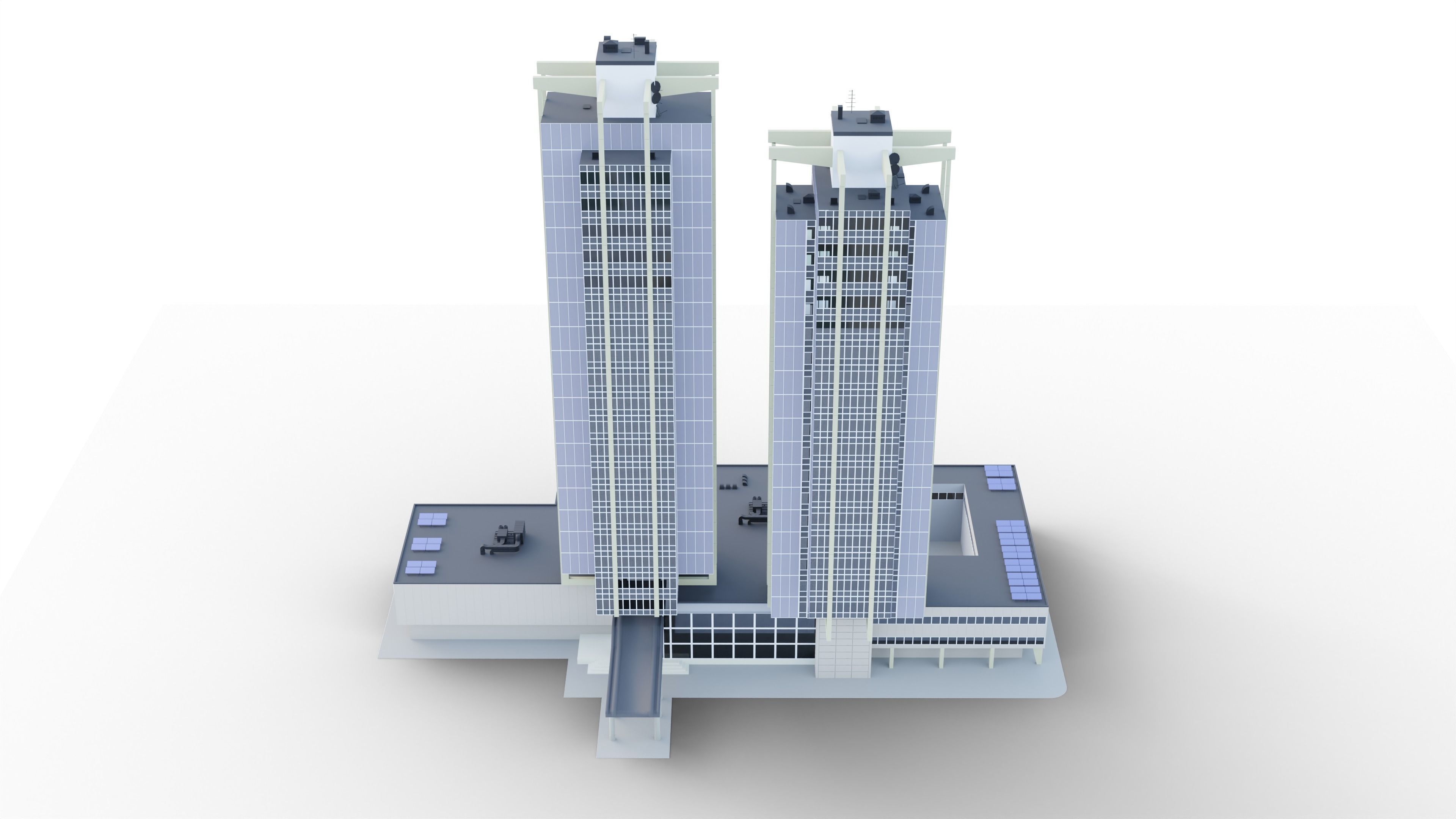 3D model Eastern European Building 004 VR / AR / low-poly | CGTrader