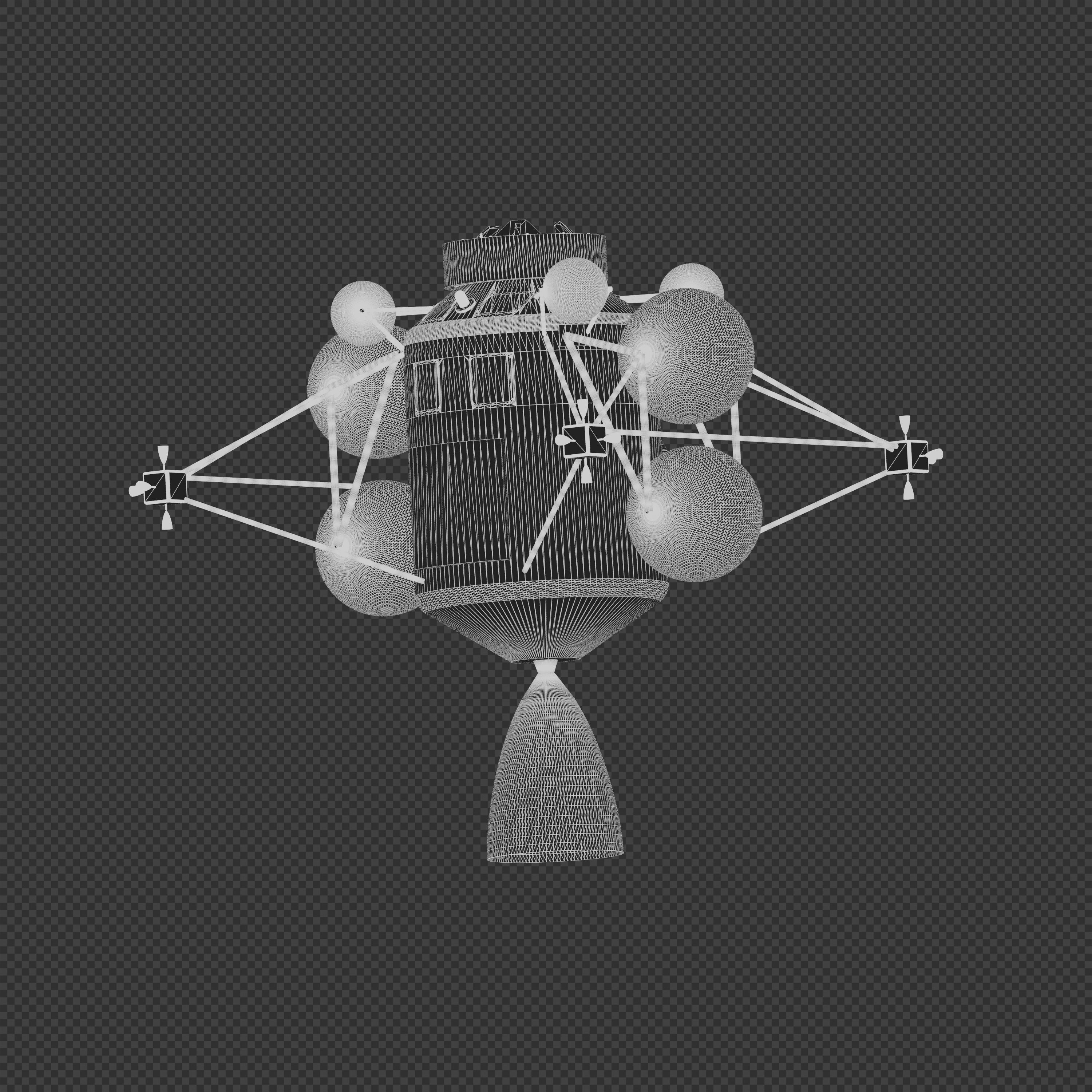 NASA Altair lunar lander 3D model | CGTrader