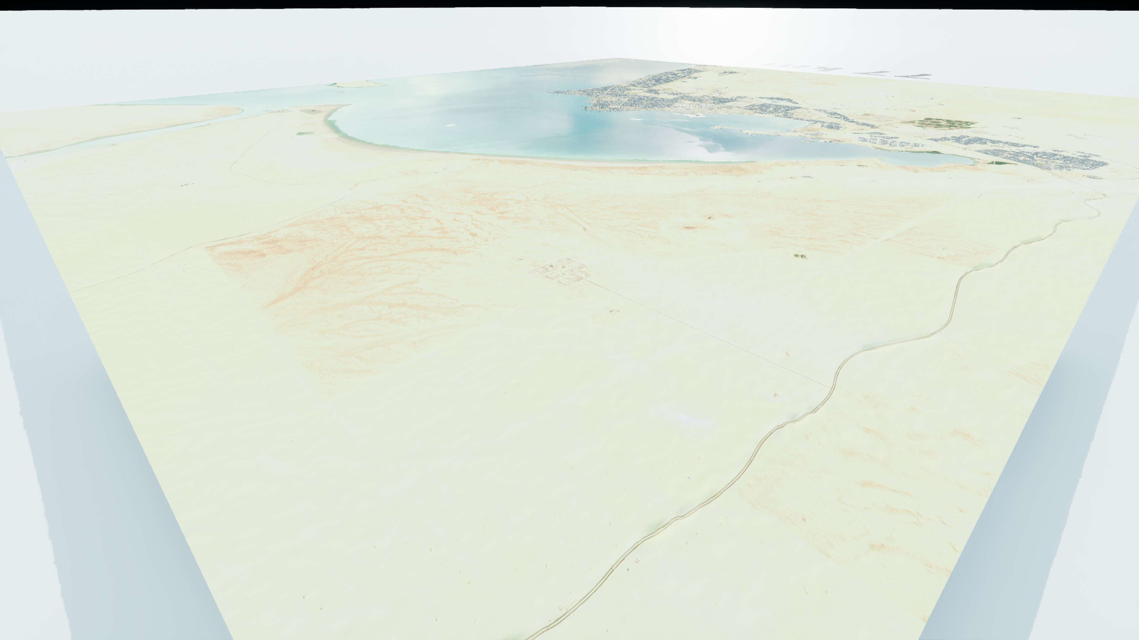 Kuwait City Kuwait City Landscape 3D Model 3D model | CGTrader