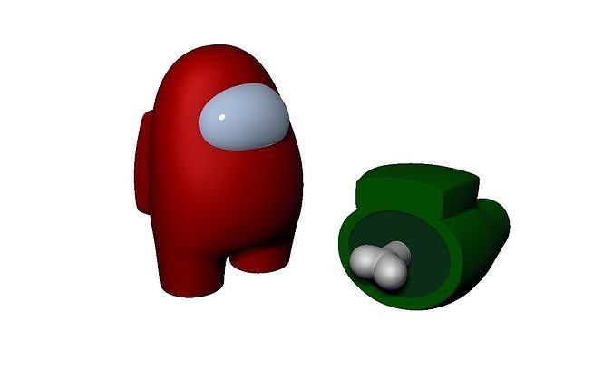 Among Us 3D model 3D printable | CGTrader