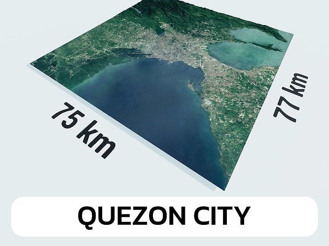 Quezon City Philippines City Landscape 3D Model 3D model | CGTrader