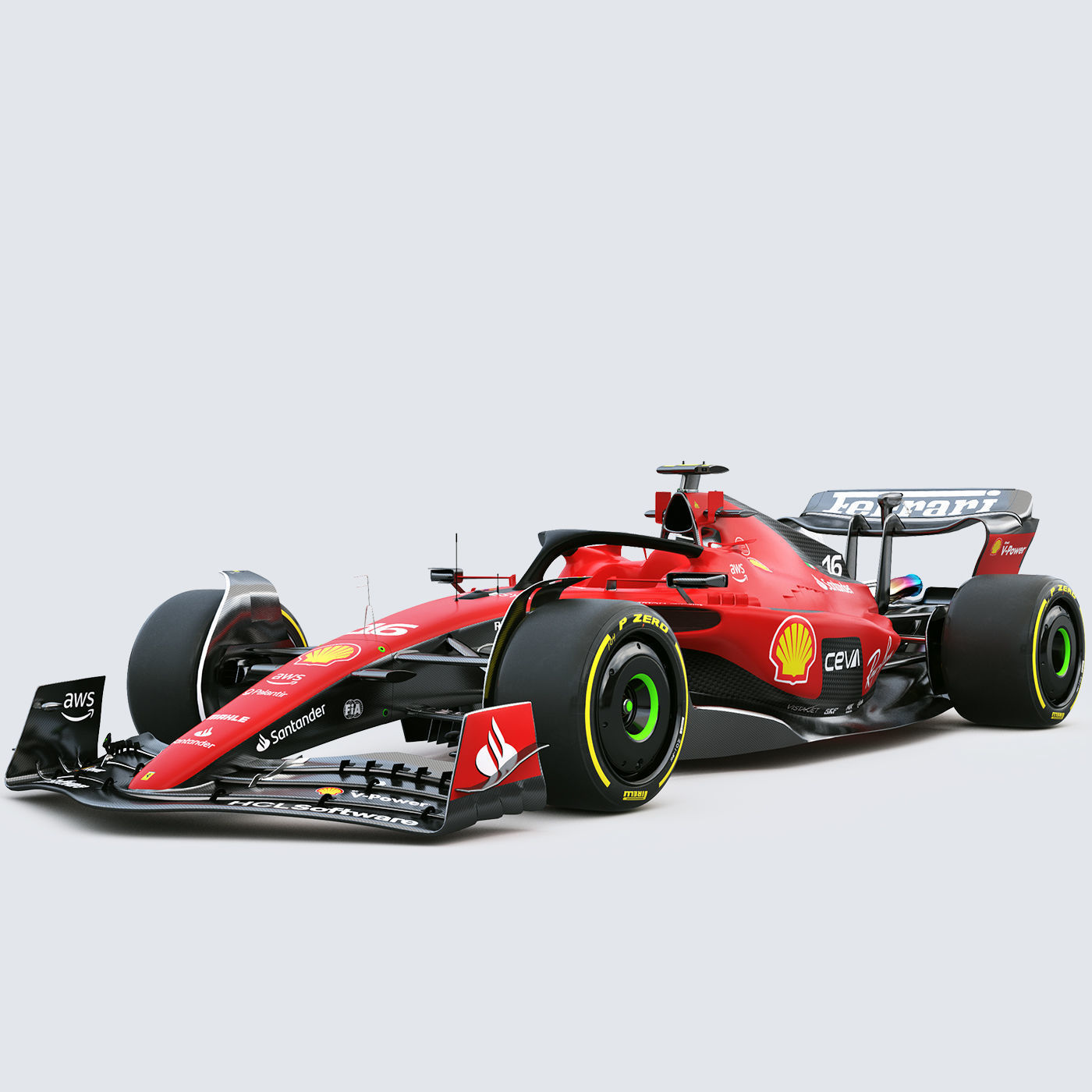 F1 Ferrari SF23 2023 3D model | CGTrader