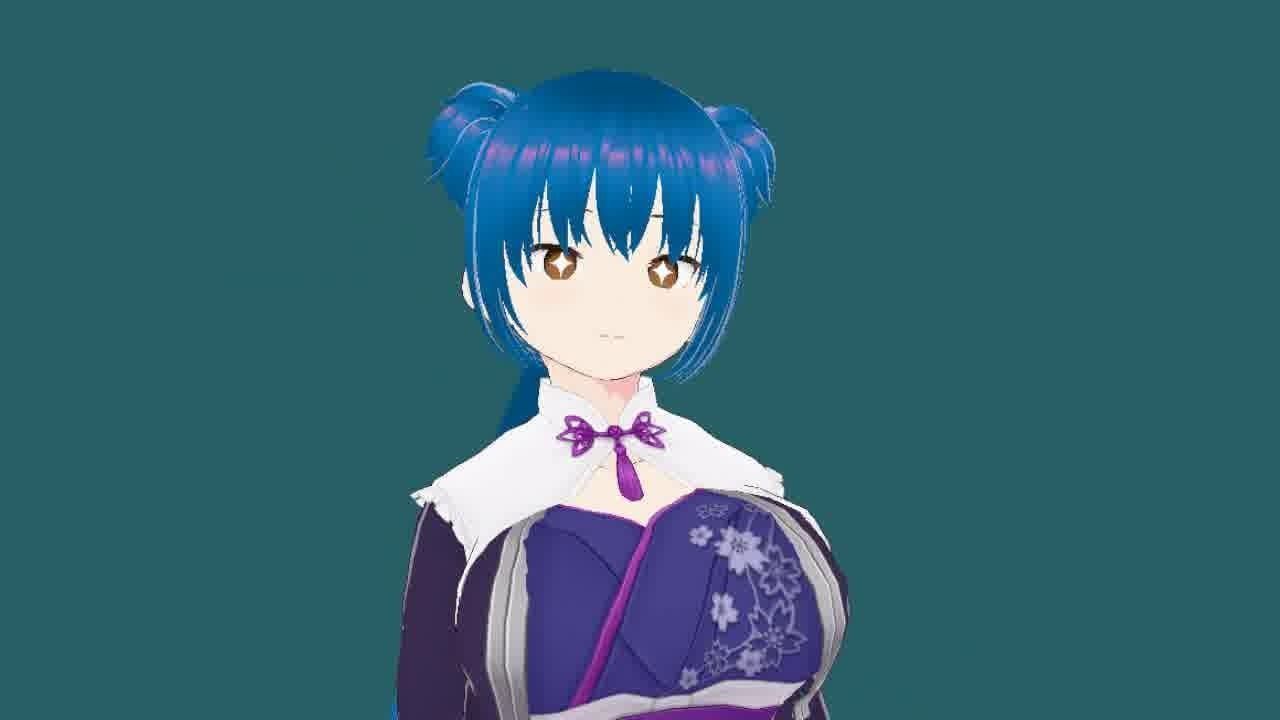 3D model Anime Queen VRChat Avatar 3D model VR / AR / low-poly | CGTrader