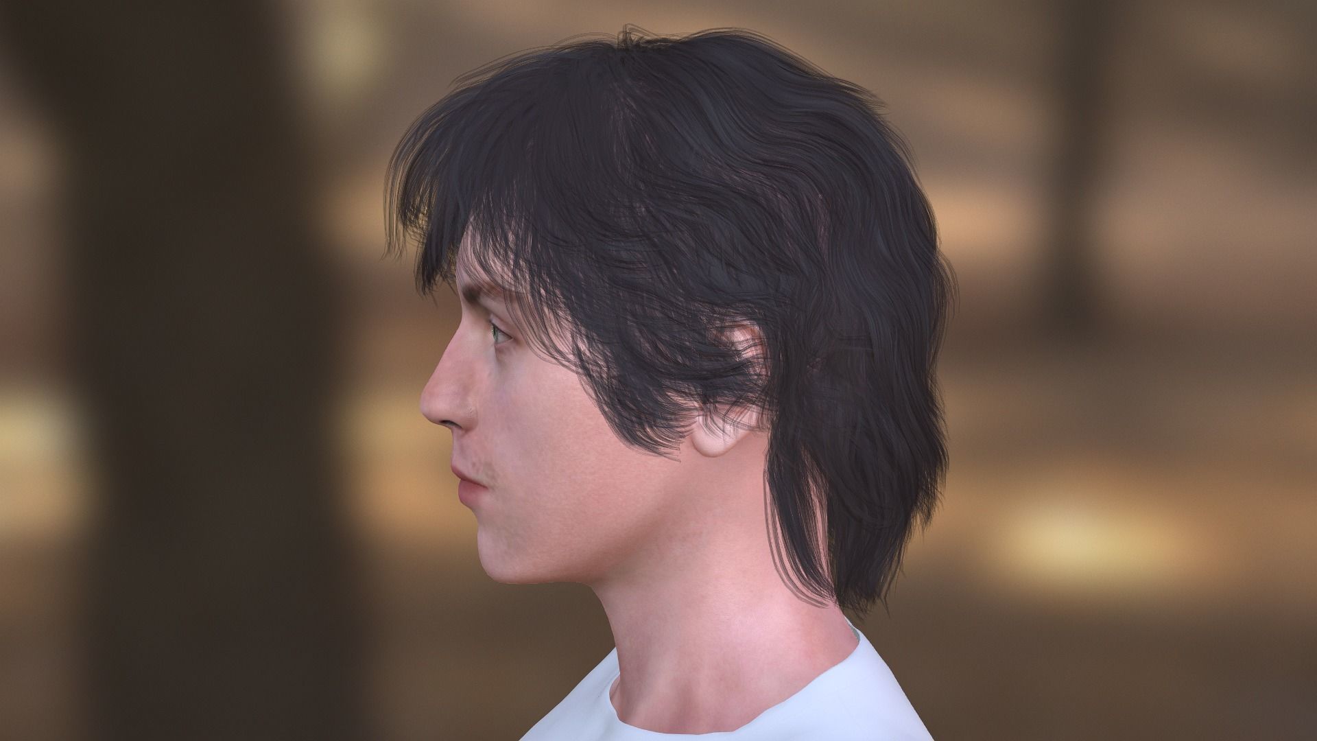 3D model Young Aaron Taylor VR / AR / low-poly | CGTrader
