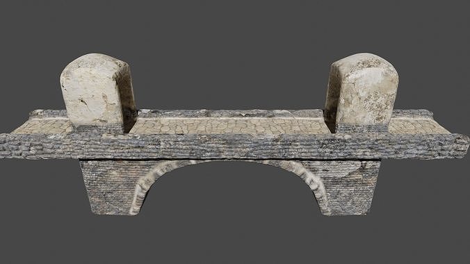 Medieval Bridge free 3D model | CGTrader