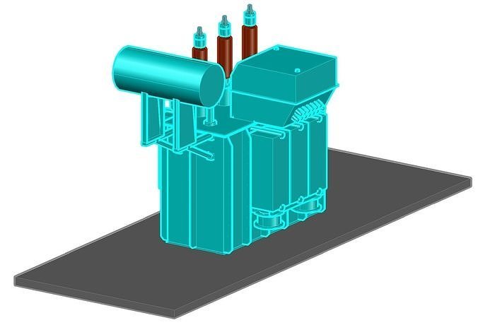 Power Transformer 3D model | CGTrader