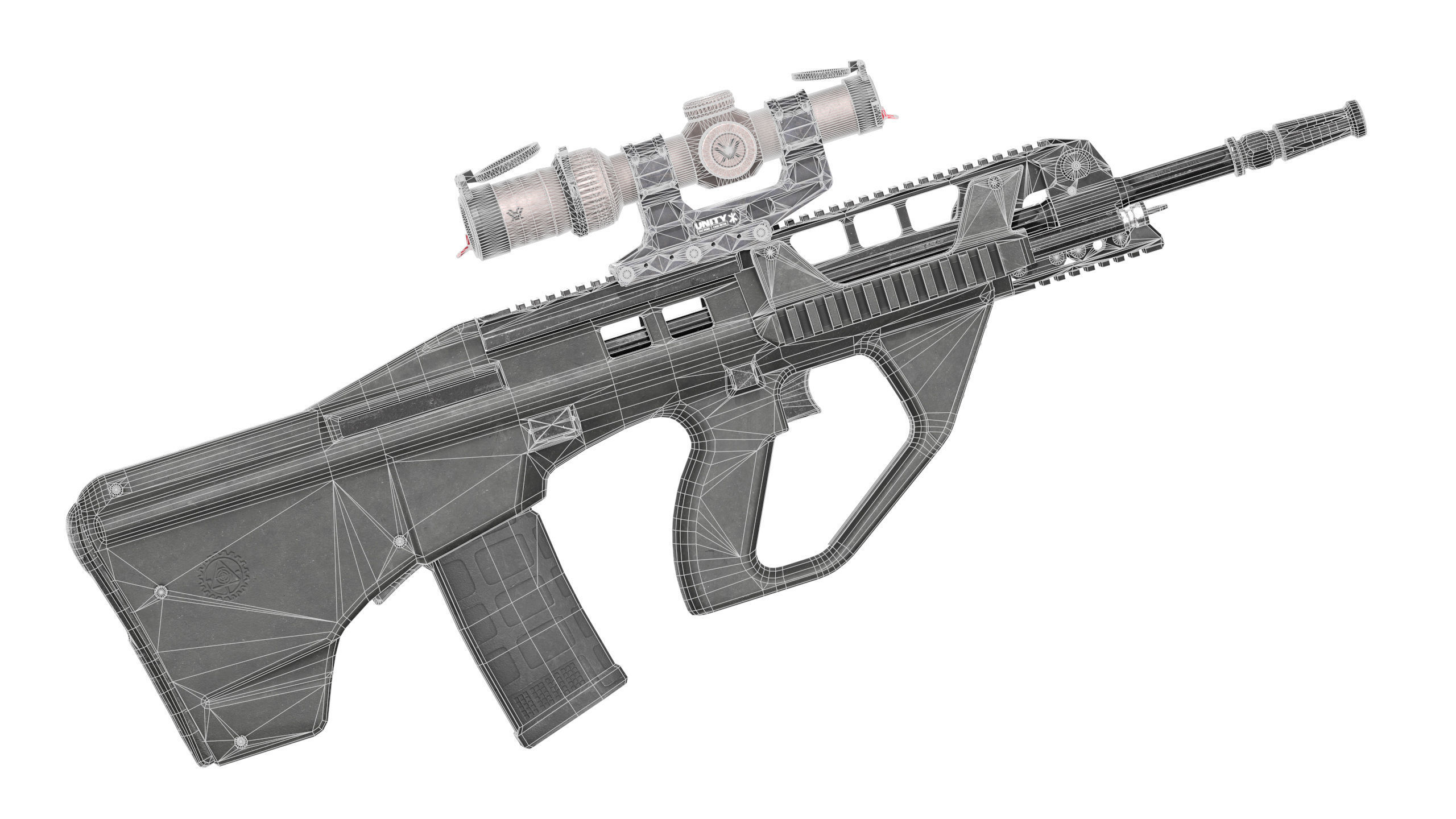 3D model EF88 AUSTEYR RIFLE VR / AR / low-poly | CGTrader