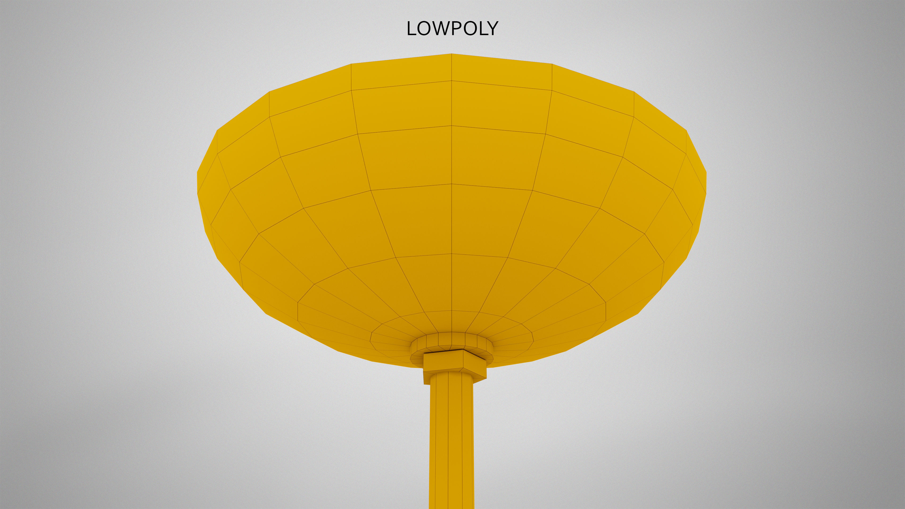 3D model Retro Cafe Ticket Holder - Old Diner Order Wheel Gameready VR ...