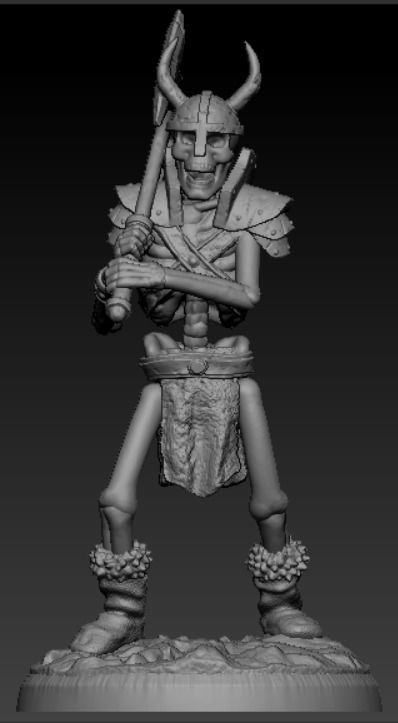 Skeleton Army 35mm 3D model 3D printable | CGTrader