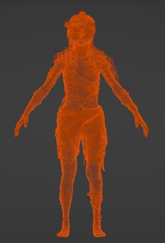 The Last Of Us-Clickers 3D model animated rigged | CGTrader