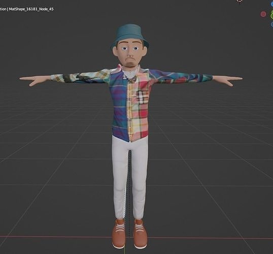 3d man character free 3D model | CGTrader