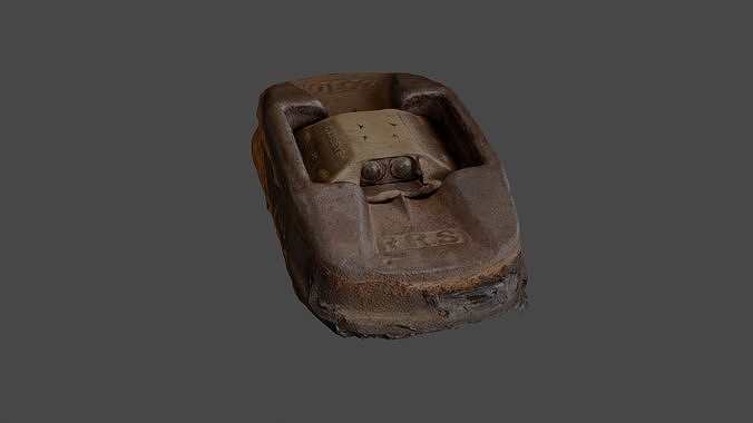 Cats Eye Road Retroreflector 3D model | CGTrader