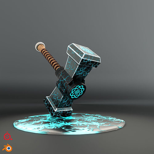 Frost Hammer 3D model | CGTrader